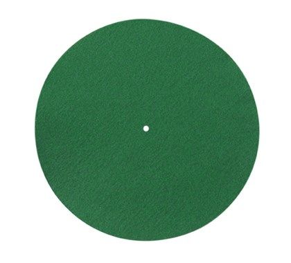 Pro-Ject Vilt mat 300mm groen platenspelermat | HOBO hifi