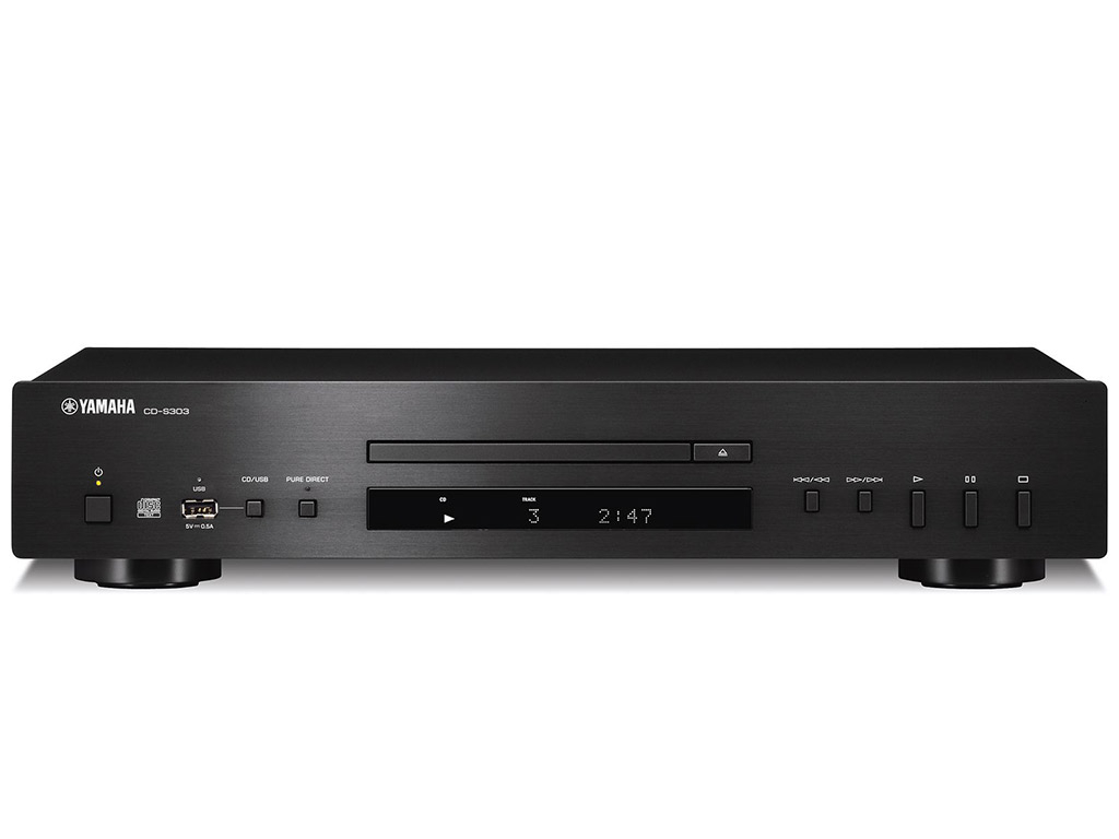 Yamaha CD-S303 cd-speler zwart | HOBO hifi